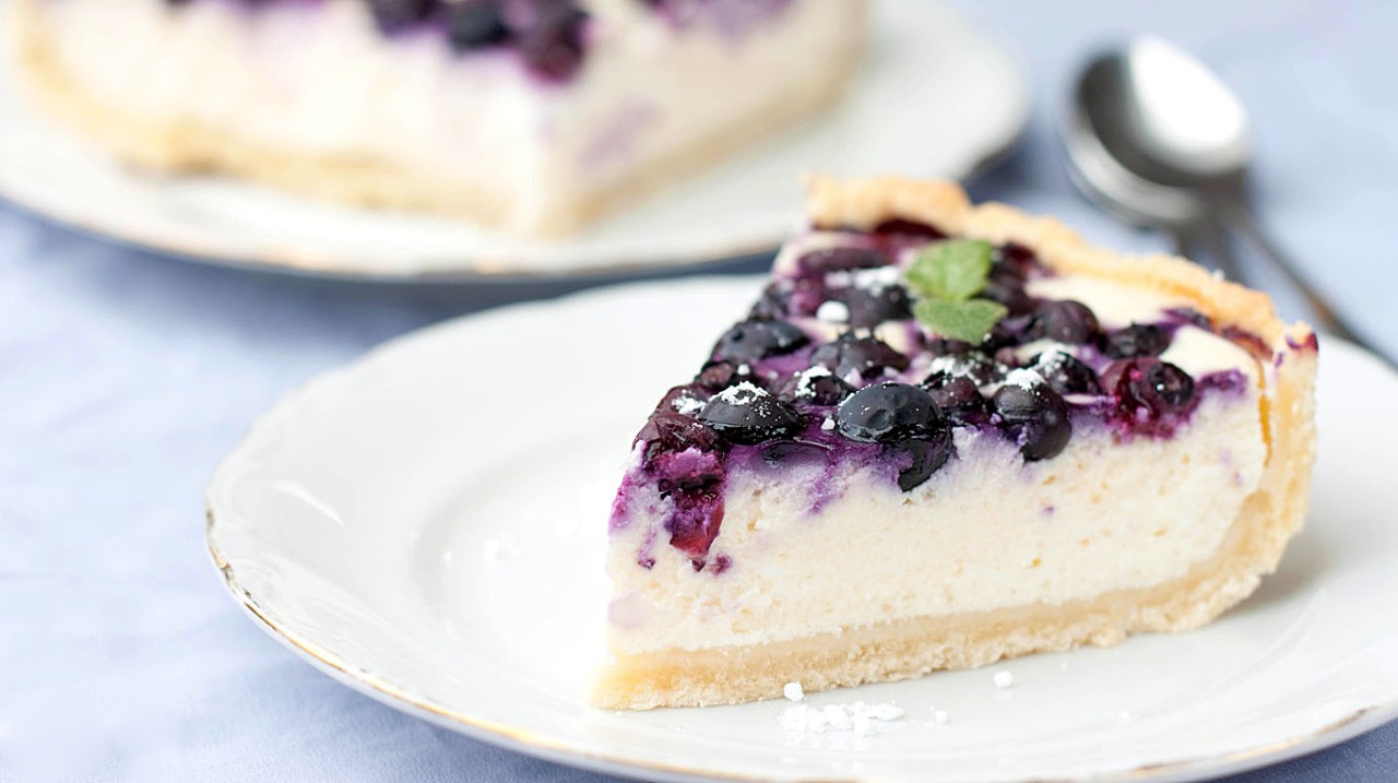 Recept: Cheesecake s džemom od borovnica | Dobar tek