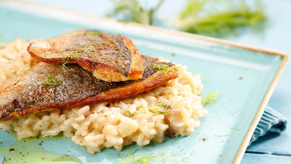 Recept: Filet orade s rižotom od komorača | Dobar tek