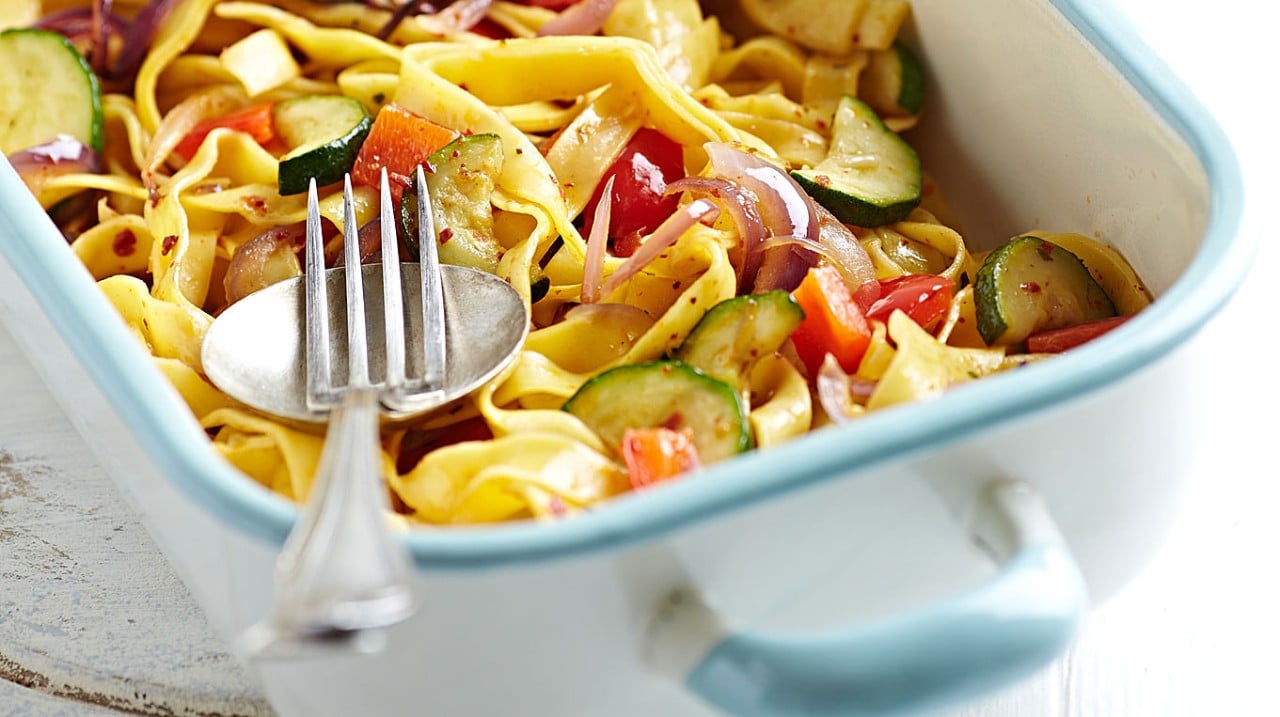 Recept: Zapečene tagliatelle s povrćem | Dobar tek