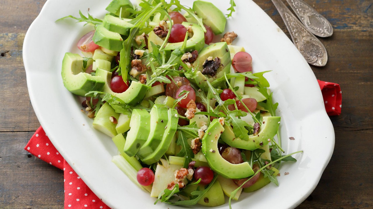 Recept: Salata od avokada, rikole, grožđa i oraha | Dobar tek