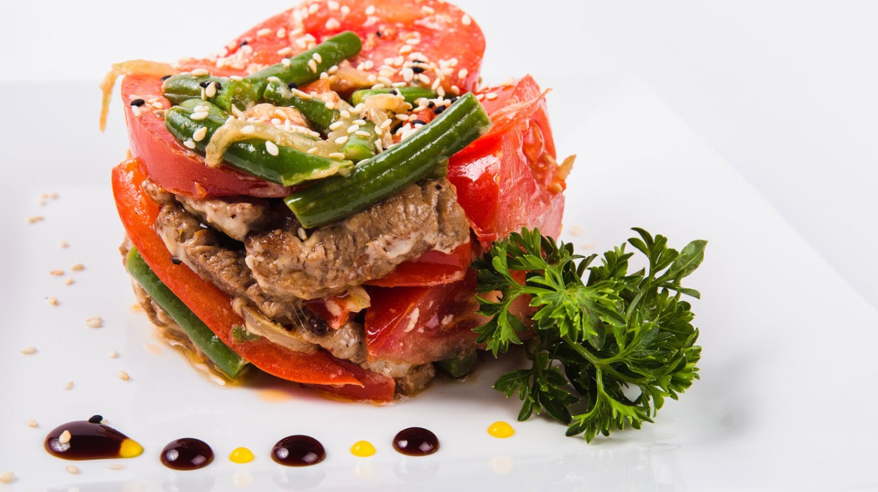 Recept: Salata od govedine, rajčica i mahuna | Dobar tek