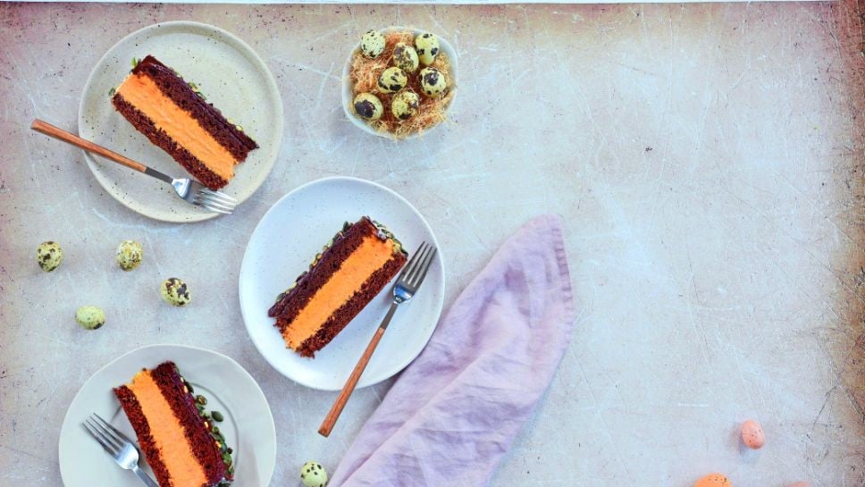 Recept: Parfe torta od buče s čokoladnim preljevom | Dobar tek