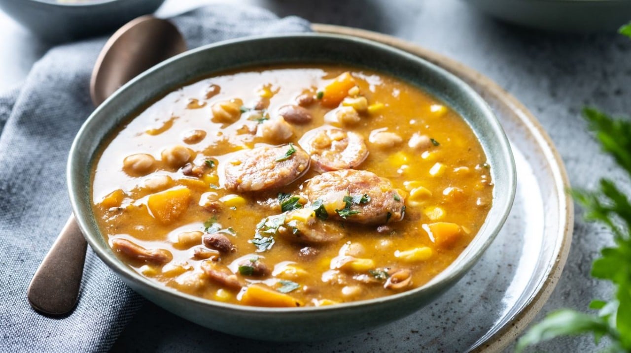 Recept: Maneštra od kukuruza, slanutka i graha | Dobar tek