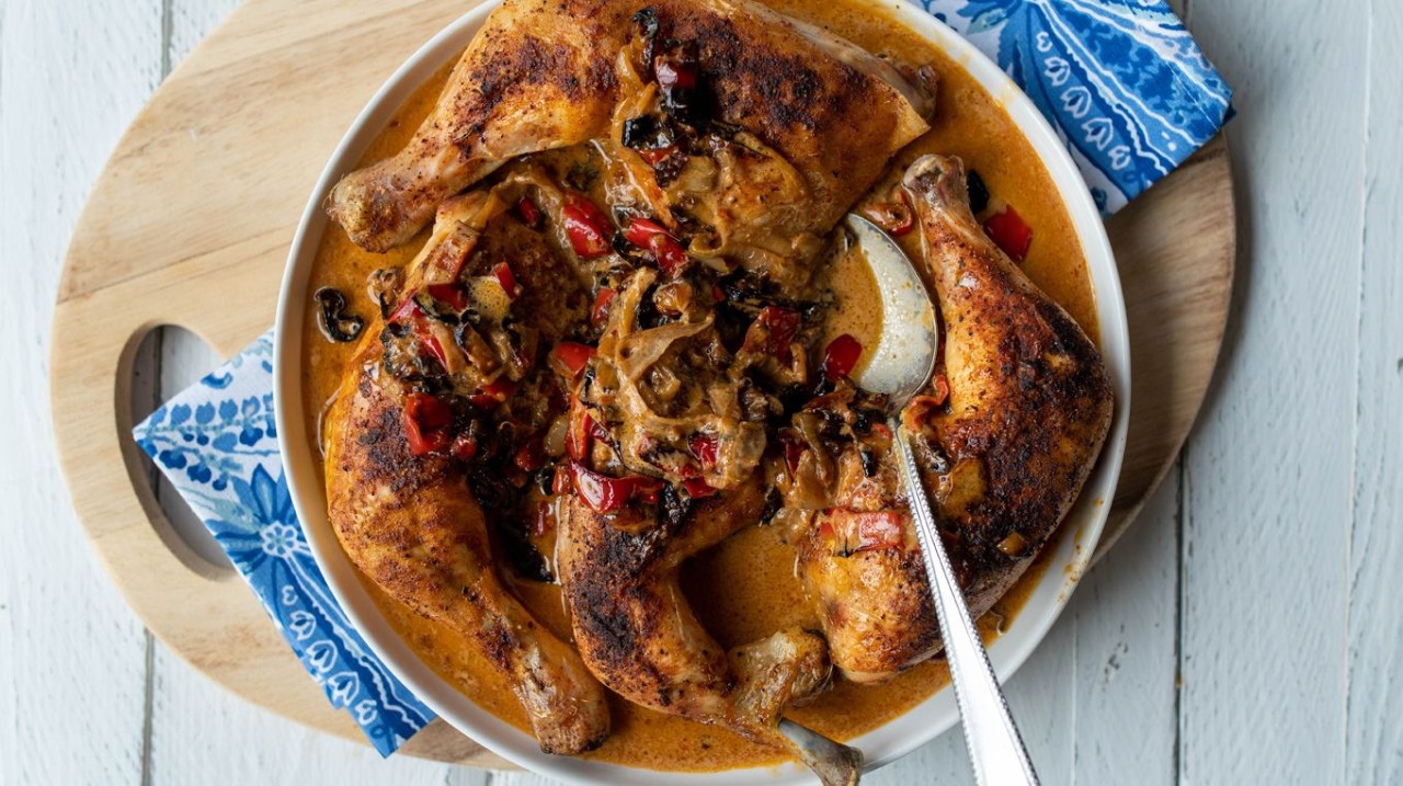 Recept: Pileći batak i zabatak s paprikom i lukom | Dobar tek