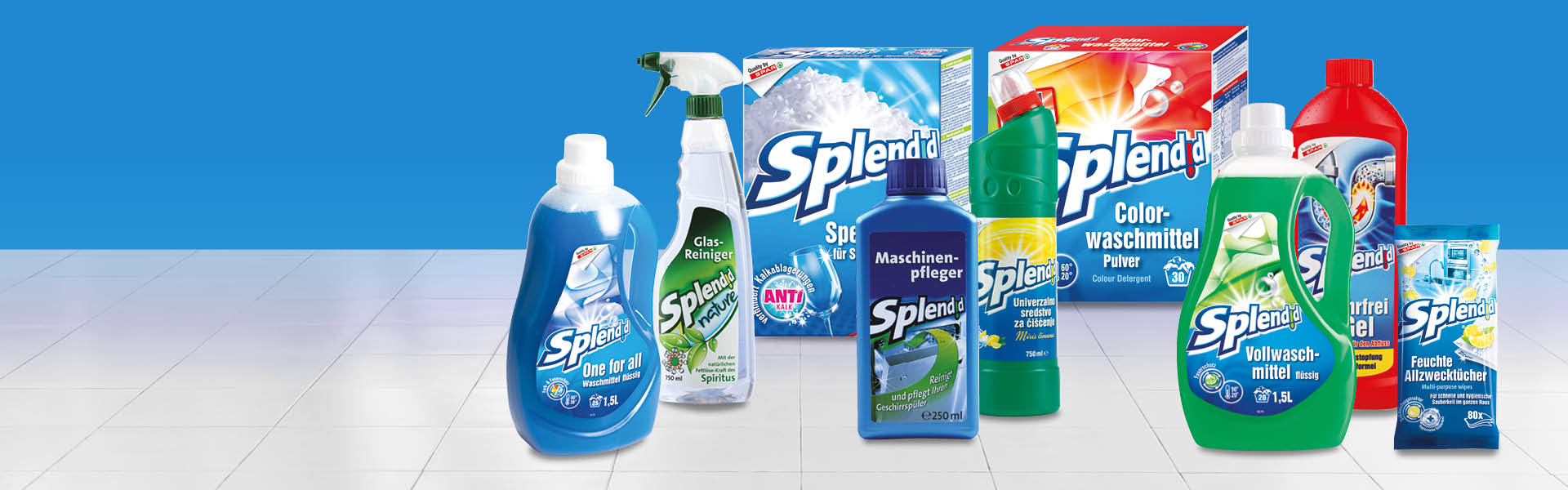 Savršeno čist dom uz SPAR Splendid sredstva za čišćenje